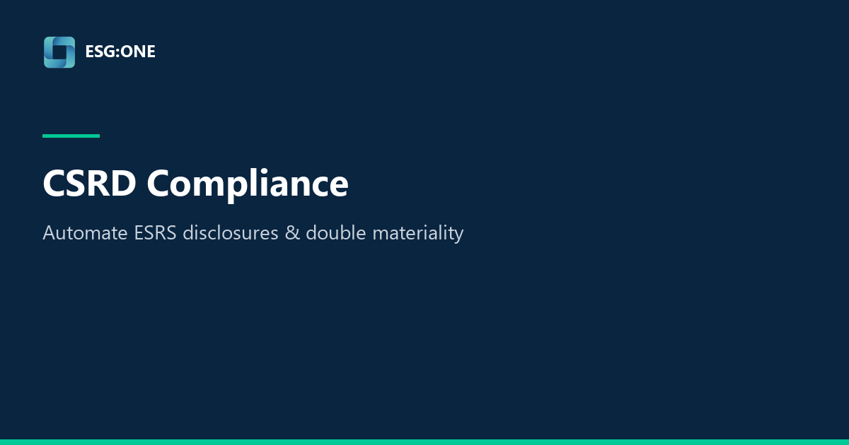 CSRD Requirements 2026: Post-Omnibus Scope, Deadlines, ESRS Checklist ...