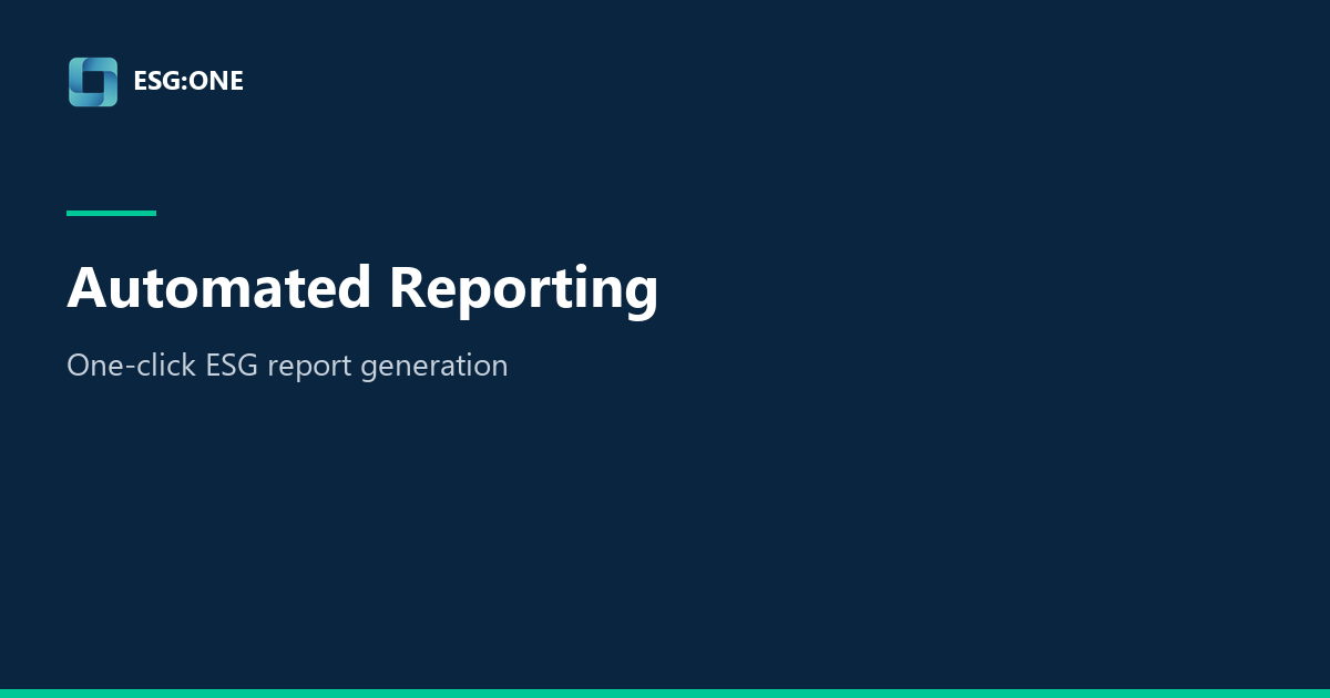 12 Best ESG Reporting Software Platforms Compared (2026) | ESG:ONE
